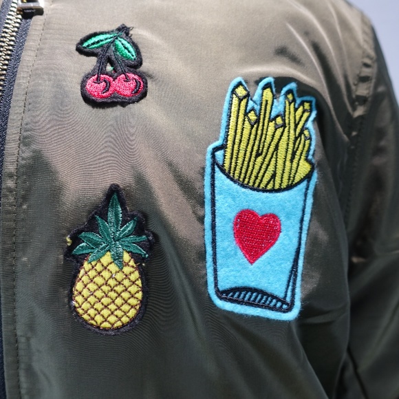 Sebby | Jackets & Coats | Sebby Women Drab Bomber Jacket Olive Green ...